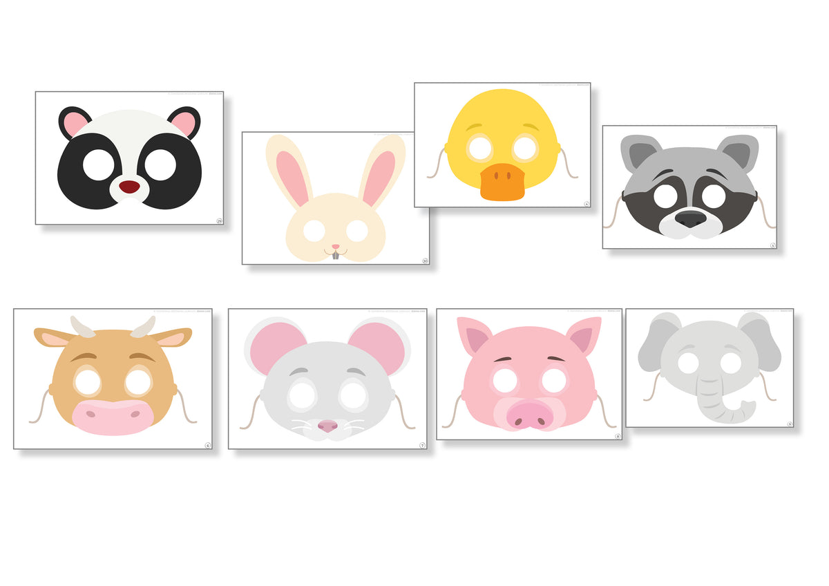 27 maskas, 27 A4 lpp., 2021 – Dzene.com